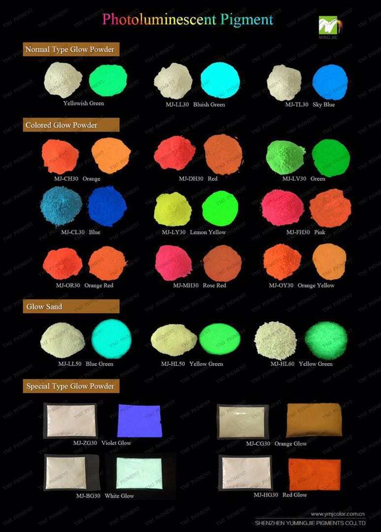 Colored GLOW Blue – Itsy Bitsy Glitter