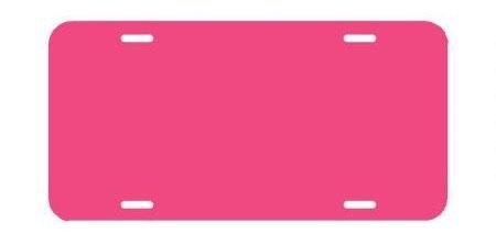 Blank Licence Plates. Dark pink – Itsy Bitsy Glitter